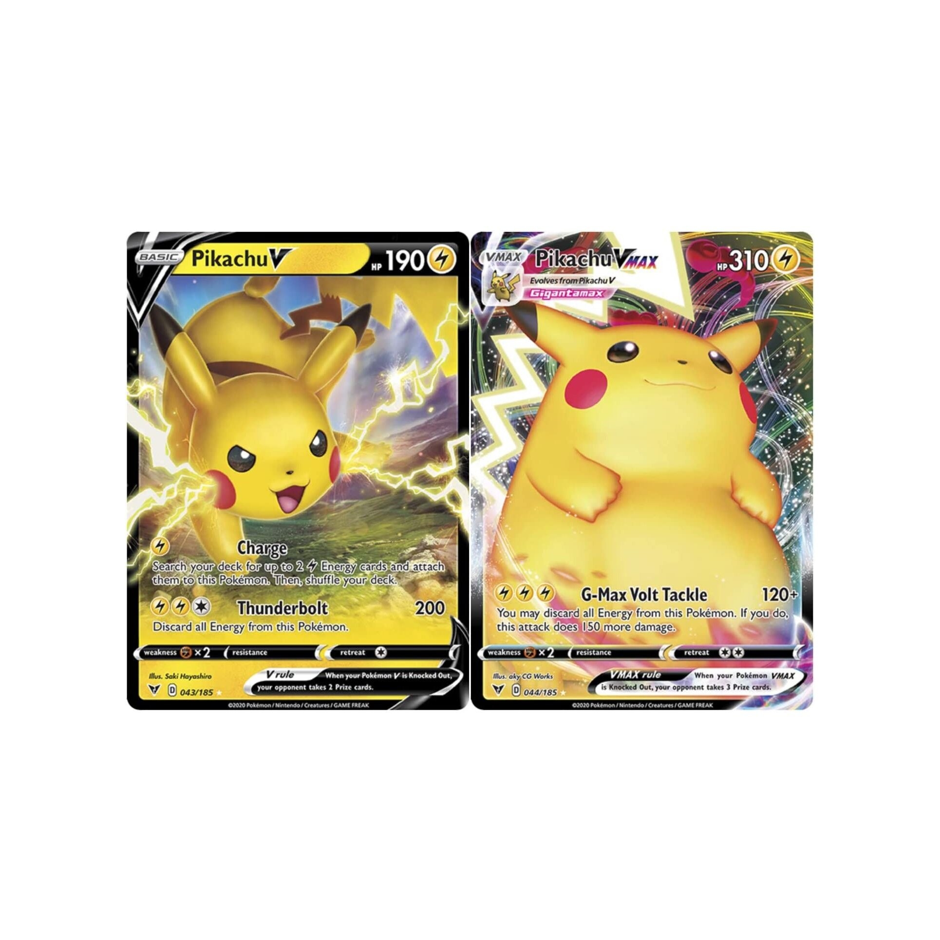 Pokemon 100-Piece Pokemon Vmax V Vstar Cards Series Rare Battle Trainer ...