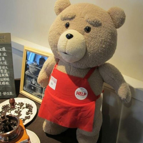 45cm Movie Ted Bear Plush Toys Soft Stuffed Doll Teddy Bears Kids Gift Plushies on OnBuy