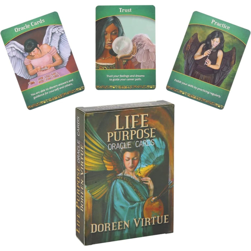 Tarot Deck and Oracle Deck, Life Purpose Oracle Cards Tarot Cards with ...