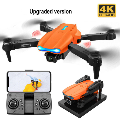4K HD Drone RC X Pro WIFI FPV Camera Foldable Quadcopter 3 Batteries on ...