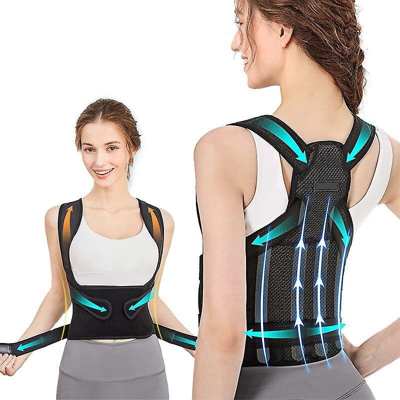 Back Brace And Posture Corrector For Women And Men Back Straightener ...