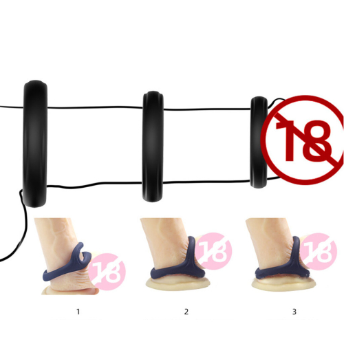 1 Set Silicone Penisrings Cockrings Male Penile Stretcher for Stronger ...