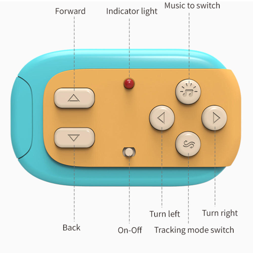 1:32 Smart Mouse Owl RC Robot Following Induction/Stick Control ...