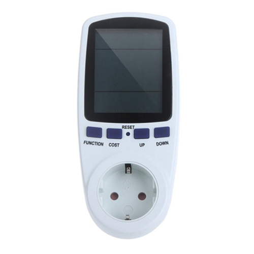 AC 230V 50Hz Max 16A LCD Display Energy Meter Watt Volt Voltage Power ...