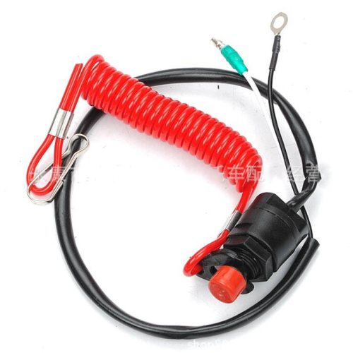 Universal Boat Outboard Engine Motor Kill Stop Switch Safety Tether ...
