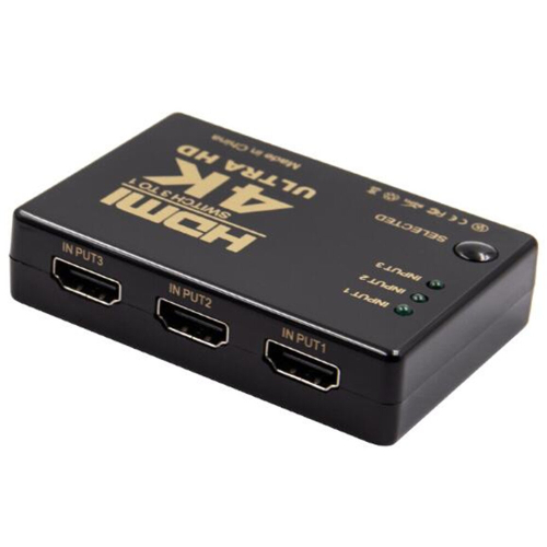 Hdmi 3 Into 1 Out 4K 3D Full Hd Video Switch on OnBuy
