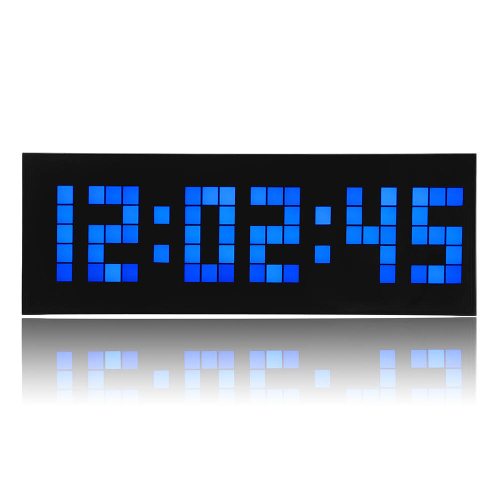 Big Jumbo Digital LED Wall Clock Large Display Wall Decoration Clock ...