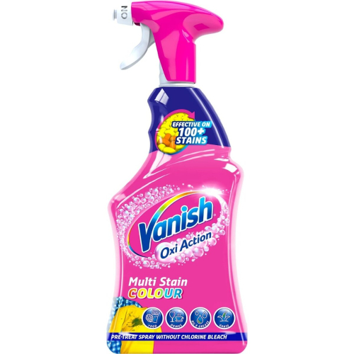 Vanish Oxi Action Pre-Treat For Tough Stains Fabric Stain Remover Spray 500ml on OnBuy