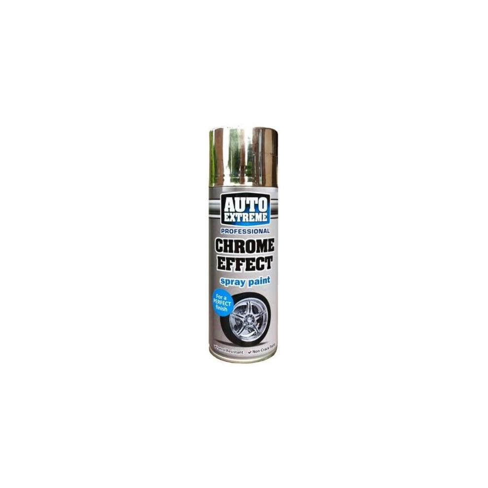 Rapide Auto Extreme Professional Chrome Effect Spray Paint 400ml 9955 ...