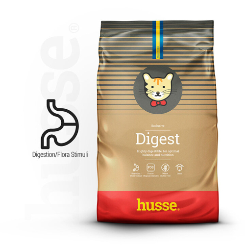 Husse Natural Complete Adult Delicious Dry Cat Food Lamb And Rice