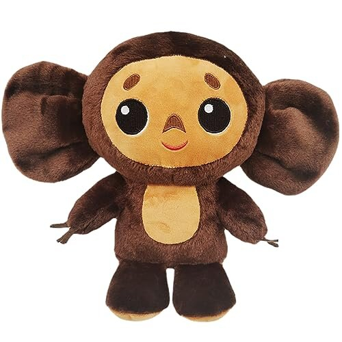 Cheburashka Monkey Big Ear Plush Doll, Cheburashka Monkey Soft Hug ...