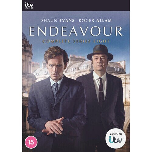 Endeavour: Complete Series Eight DVD (2021) Shaun Evans Cert 15 2 Discs ...