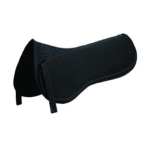 Elite Interchangeable Saddle Pad-Full-Black on OnBuy