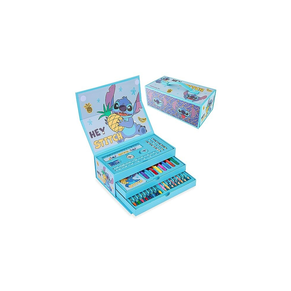 Stitch Colouring Pencils for Kids Colouring Pens Crayons Art Supplies ...