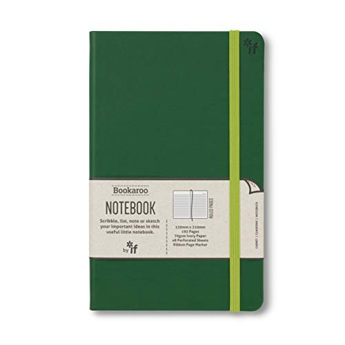 Bookaroo Notebook A5 - Forest Green on OnBuy