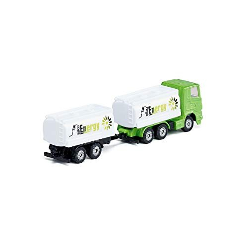 1690, Lorry with Tanker Body and Trailer, Metal/Plastic, 1:87, Green ...