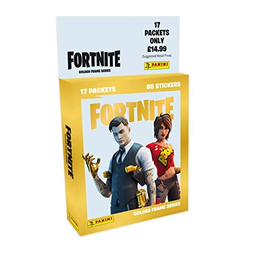 Fortnite Gold Frame Sticker Collection Mega Multiset on OnBuy