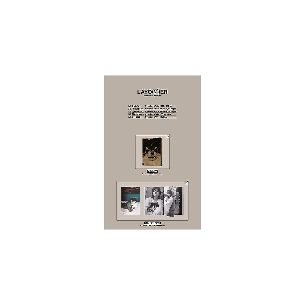 V BTS Layover [Weverse Albums ver.] on OnBuy