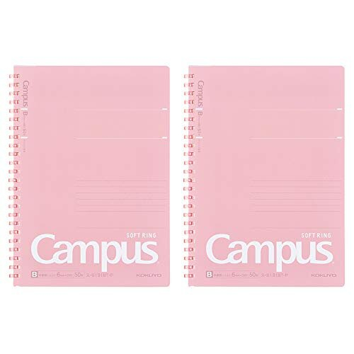 Kokuyo Campus Soft Ring Notebook A5 B 6mm Dot Ruled 29 Lines 50