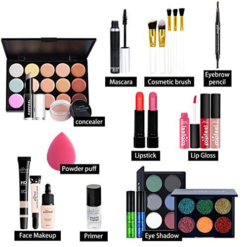 Multi-purpose Makeup Kit All-in-One Makeup Gift Set Makeup Essential ...