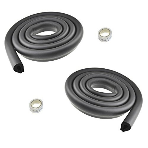 TUKA 12.2ft Edge Guard U-shaped, 4M (2x2M) Extra Thick Foam Edge ...