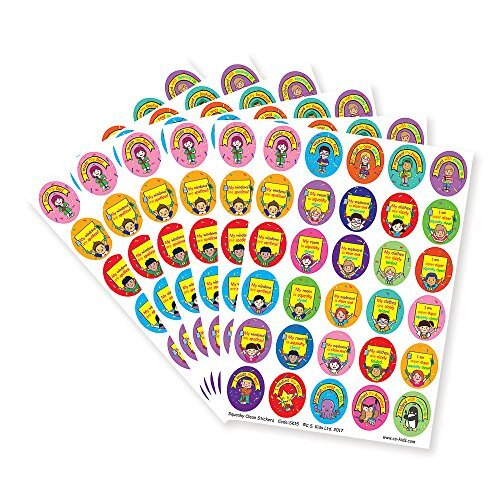 C.S. Kids EYFS Squeaky Clean Stickers - Round Stickers, Teacher ...