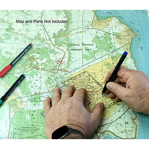 Vui-Tui Map Marking Protractor for military map marking, angle ...