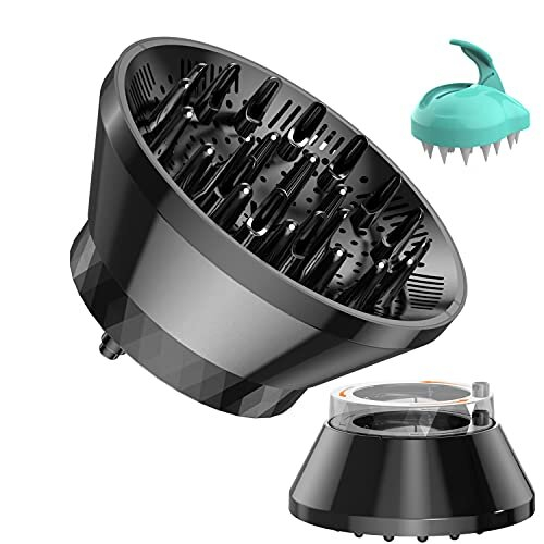 Universal Collapsible Hair Diffuser,Hair Dryer Diffuser for Curly Wave ...