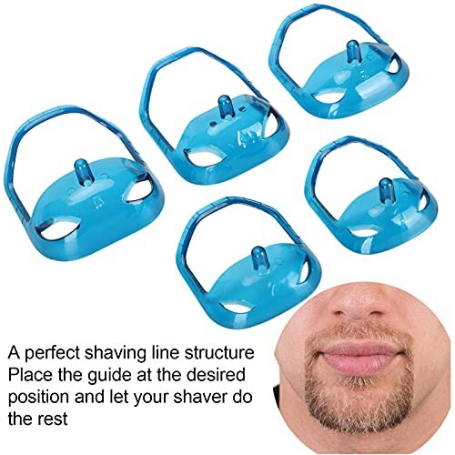 5Pcs Beard Shaper Goatee Beard Shaper Beard Styler Beard Styling Template Beard Shaving Template ...
