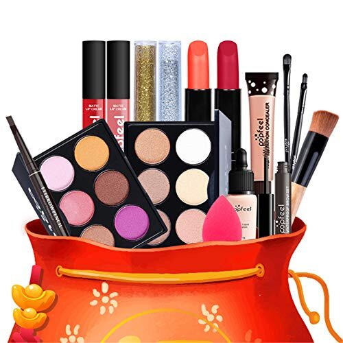 16Pcs Professional Makeup Set, Essential Make up Starter Set All-In-One ...