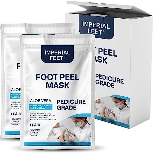 Pedicure Grade Foot Masks That Remove Dead Skin | Smooth and Soften ...