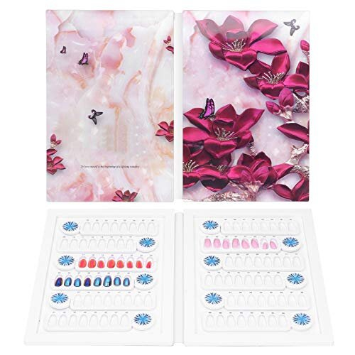 Nail Display Book, 96 Colors Nail Gel Polish Display Book, Detachable ...