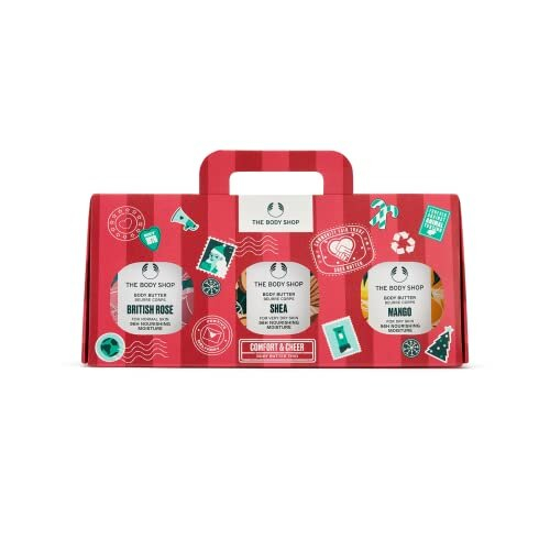 the Body Shop Comfort & Cheer Body Butter Trio 3-Pieces Gift Set, Multi ...