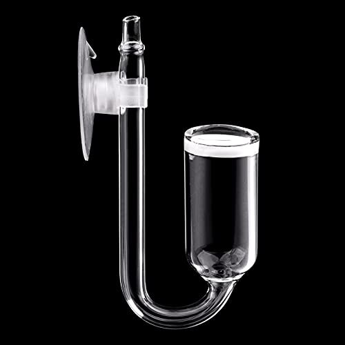 Aquarium CO2 Diffuser,Fish Tank Glass Diffuser with U-Shape Connecting ...