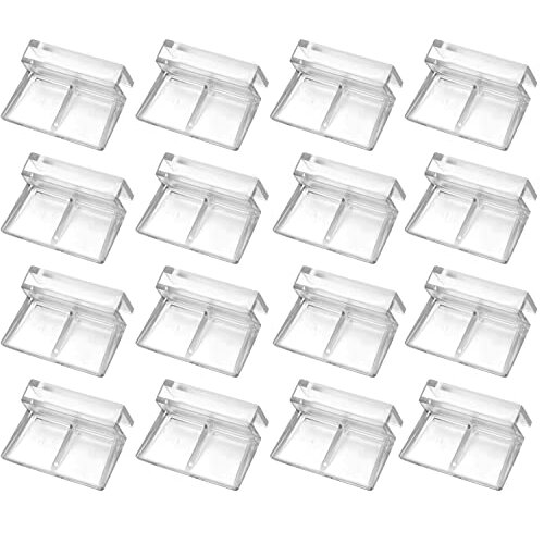 16Pcs Fish Tanks Glass Cover Clip Aquariums Fish Tank Acrylic Clips ...