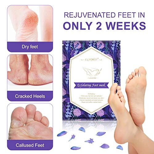 3 Pack Foot Peel Mask, Foot Peel Mask for hard skin, Remove callus peel ...