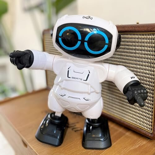 YCOO 88587 Robo Beats, Silverlit, Remote Control Robot Kids, Tap to ...