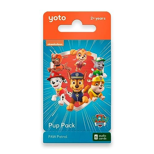 PAW Patrol: Pup Pack – 6 Kids Audio Cards for Use with Yoto Player ...