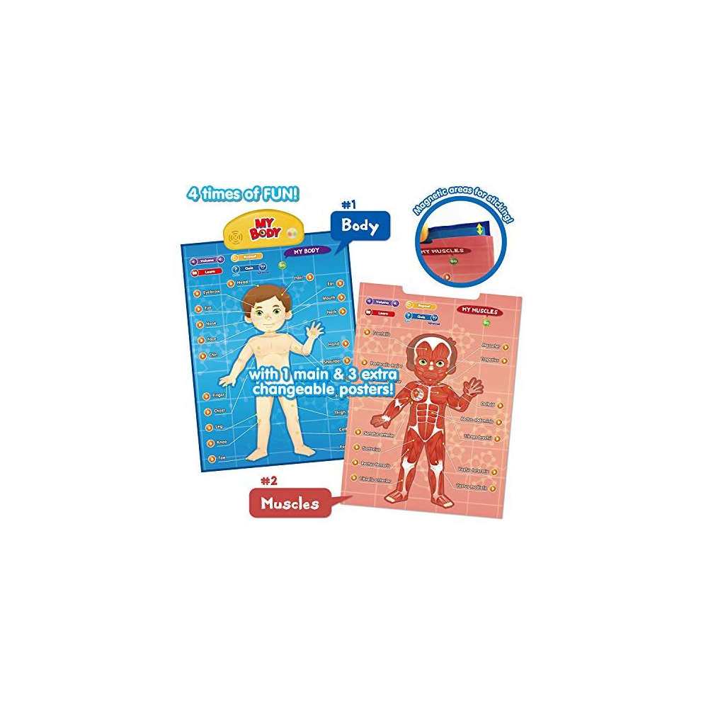 i-Poster My Body - Interactive Educational Human Anatomy Talking Game ...