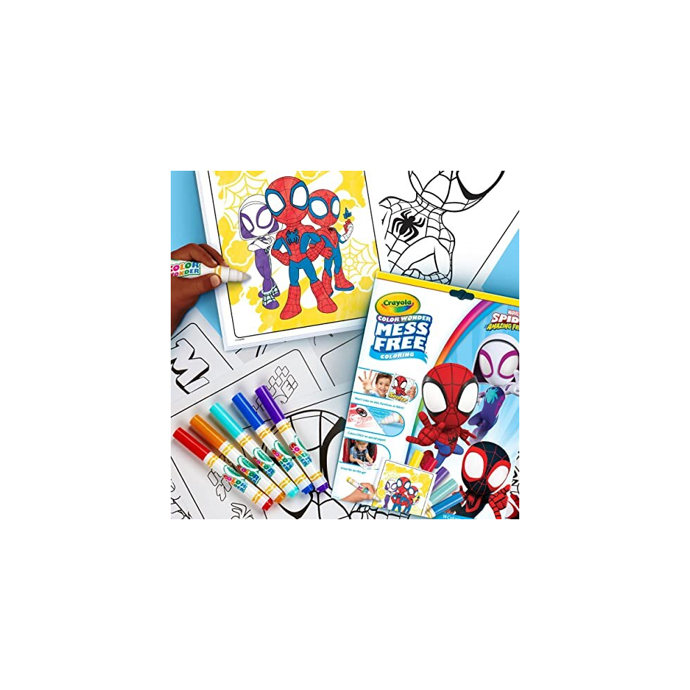 Color Wonder - Marvel Spidey and His Amazing Friends Mess-Free ...