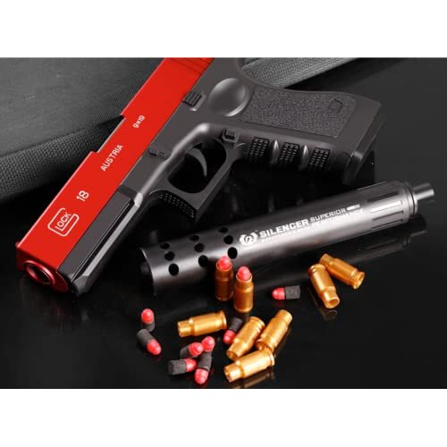 Toy Gun, Toy Guns for Boys, Upgrade Plastic Toy Pistol for Kids with ...