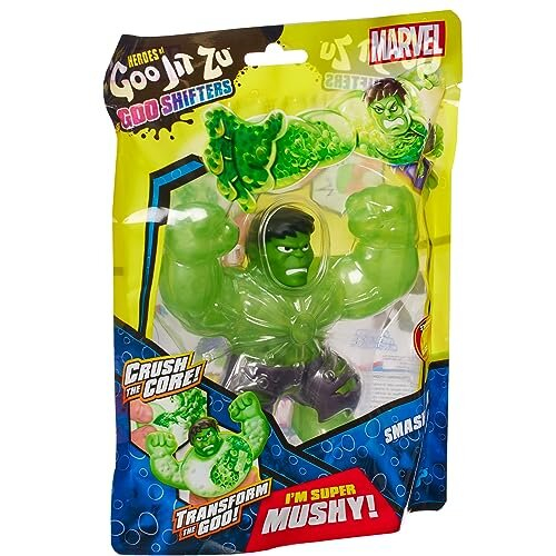 Goo Shifters the Marvel Stretchy green Hulk. Super Mushy Marvel 4.2 ...