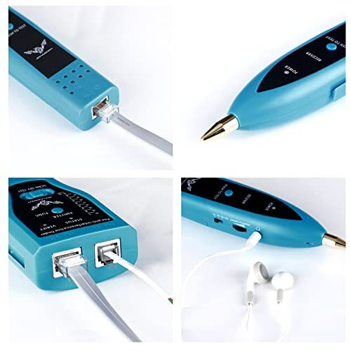 9 in 1 Network Cable Tracker POE Tester, POE Voltage Wire Tracker ...