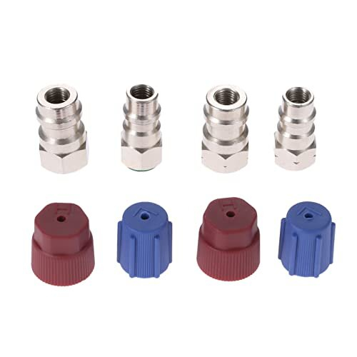R12 R22 to R134A Conversion Adapter Kit, 2 Sets of R12 to R134A High ...