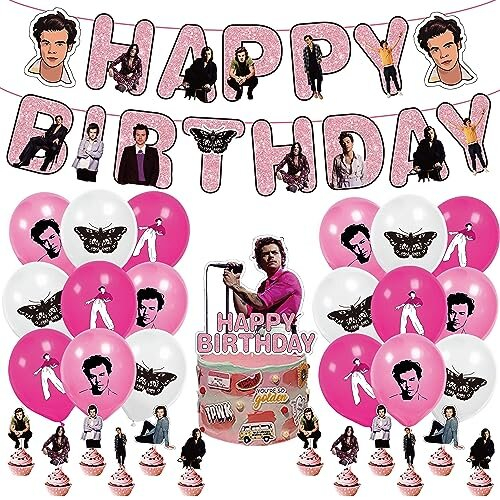 Singer Birthday Party Decorations, Singer Party Supplies Music Star ...