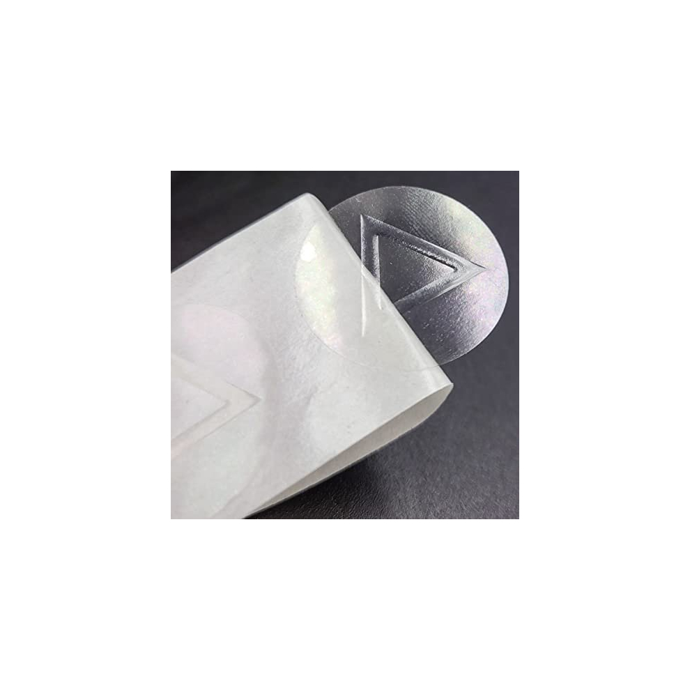 Tactile warning symbols for blind fi, 27 mm, 1000 warning triangle ...