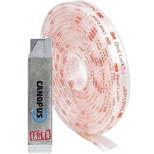3M Dual Lock Tape Clear SJ3560 Extra Strong Waterproof Reclosable ...