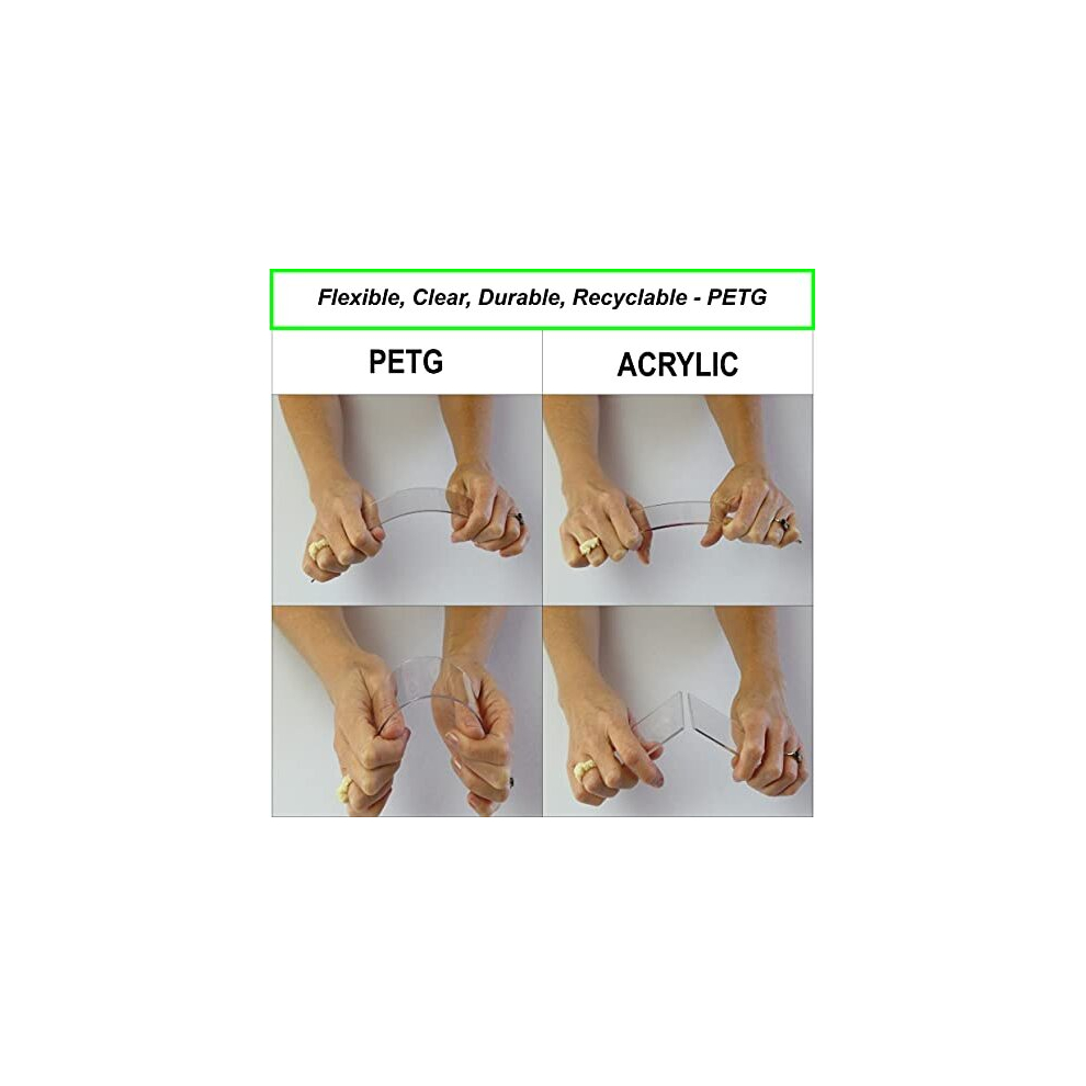 6 inch Clear Plastic Fibonacci Golden Ratio Stars Drawing Template ...