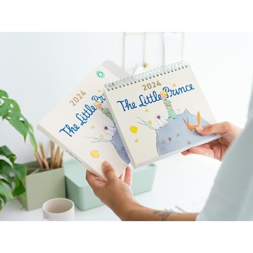 The Little Prince Desk Calendar 2024 | Desktop Calendar 2024 | 8 x 7 ...
