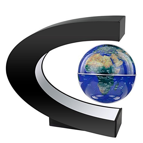 Creative Anti Gravity Floating Globe C shape Decoration Magnetic ...